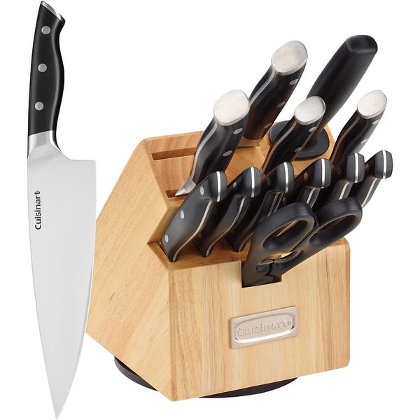 Cuisinart C77TRR-15P Classic Rotating Block Set (15-Piece) - Bed Bath ...