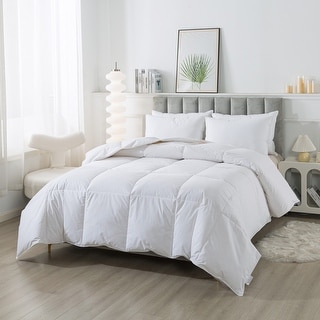 Royal Velvet White Goose Nano Down and Feather Comforter - 3 Warmths ...