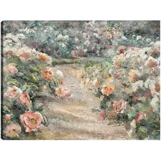 Garden Path By Studio Arts Canvas Art Print - Bed Bath & Beyond - 38866566