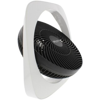 Comfort Zone(R) CZ110WT 10" Square Turbo Fan (White/Black) - Bed Bath ...