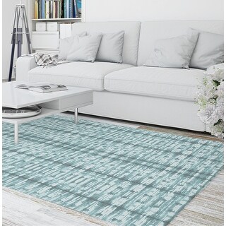 XRAY SHIBORI MINT Area Rug by Kavka Designs - Bed Bath & Beyond - 28963070