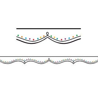 Creative teaching press so much pun colordotted swirl brdr 8495 - Bed ...