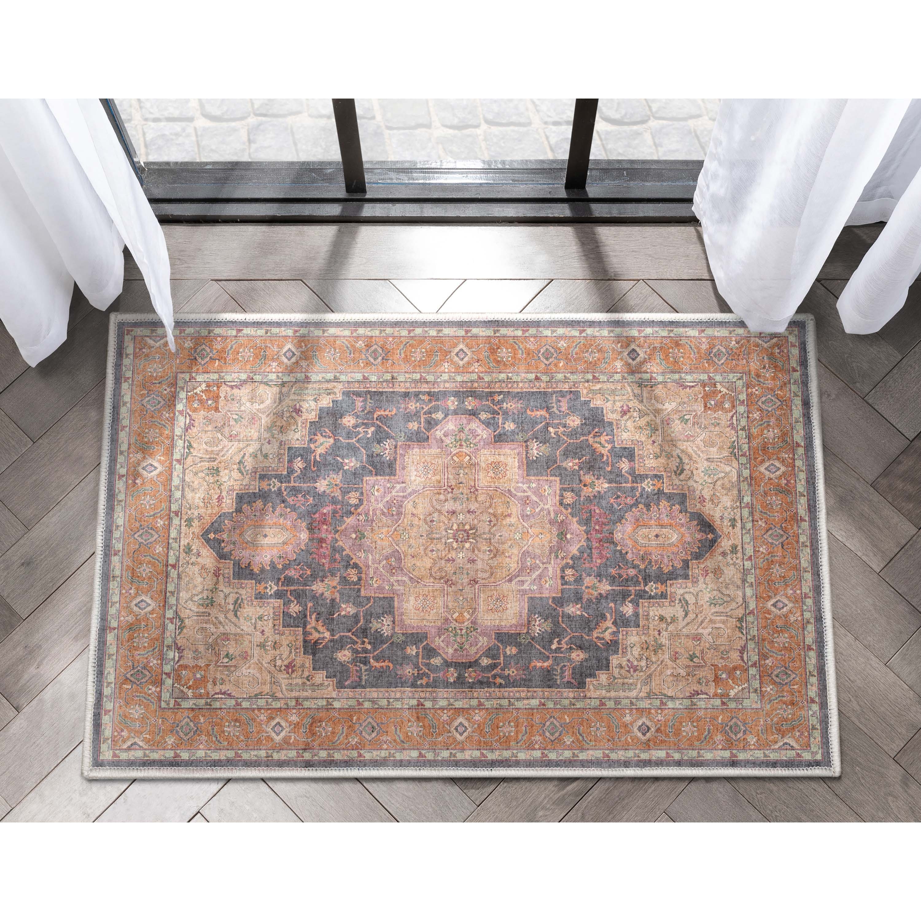 Well Woven Laurent Bingley Vintage Persian Oriental Area Rug - Bed Bath ...