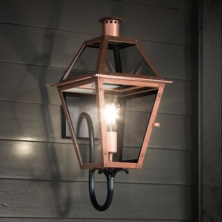 rustic copper wall lights