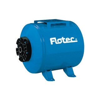 Flotec FP7100H-09 Parts 2O Pre-Charged Horizonal Pump Tank, Steel, 6 ...
