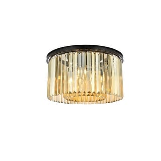 Elegant Lighting 1238F26-GT/RC Sydney 8 Light 26" Wide Flush Mount ...