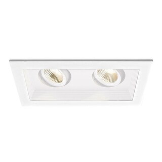 WAC Lighting Mini Multiples 2 Light 8-5/8" Wide LED Square Adjustable ...