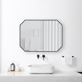 MacLuu Octagon Aluminum Wall Mirror - Bed Bath & Beyond - 36661859