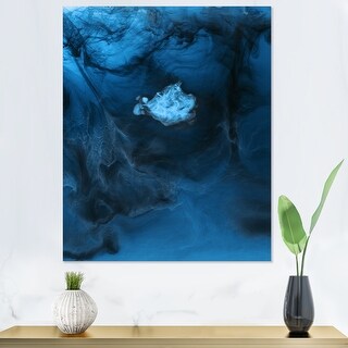 Designart "Full Frame Mixing Light" Abstract Canvas Wall Art - Bed Bath ...