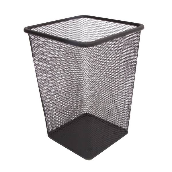 Kenney Storage Made Simple Metal Mesh Waste Paper Basket - Bed Bath ...