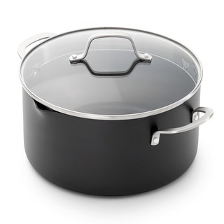 Calphalon Hard-Anodized Nonstick 7-Qt. Dutch Oven with Lid - Bed Bath ...