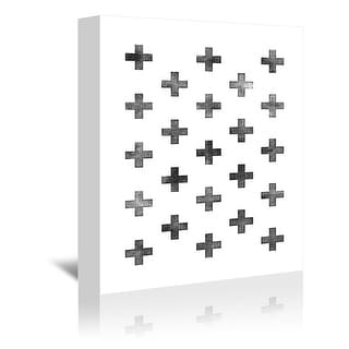 Americanflat - Swiss Cross Pattern On White by Motivated Type - 8"x10 ...