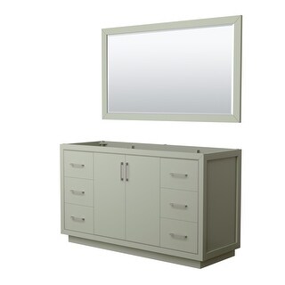 Icon Single Bathroom Vanity Cabinet, 58-Inch Mirror - Bed Bath & Beyond ...