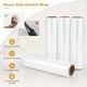 4/8/12 Heavy Duty Shrink Wrap Roll High Performance Plastic Wrap - Bed ...