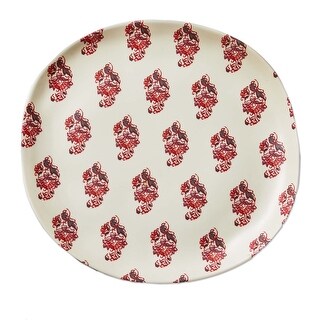 Jasmine Melamine Dinner Plate Set - Multicolor Everyday Dining Plates ...