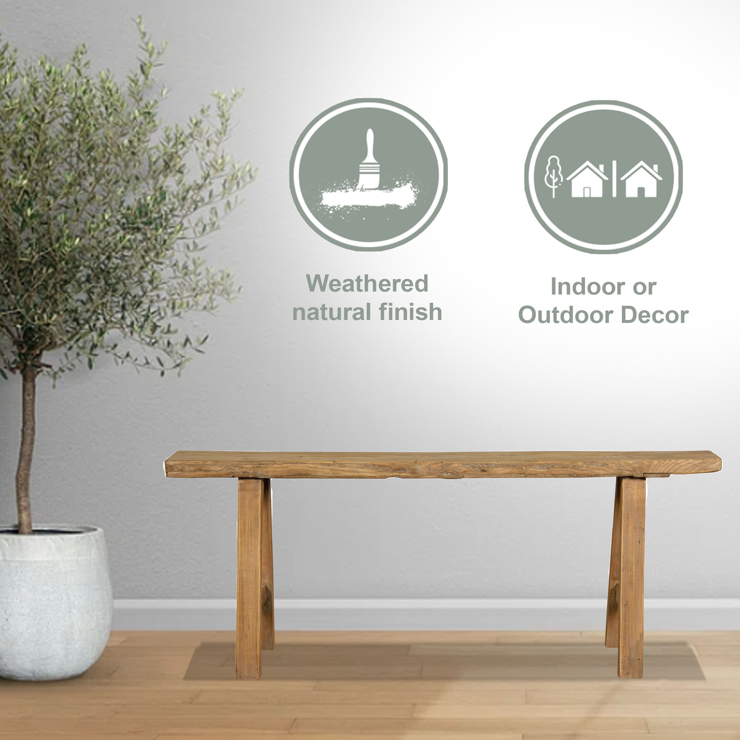 Small bench indoor store
