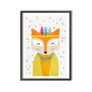 Kids Framed Art Print The Rainmaker by Treechild - Multi-Color - Bed ...