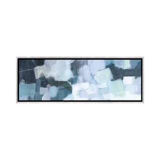 iCanvas "Blue Deluge I" by Victoria Borges Framed - Bed Bath & Beyond ...