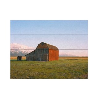 Sol Rapson 'The Ol Barn' Wood Slat Art - Bed Bath & Beyond - 37546714