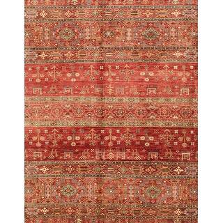 Ahgly Company Machine Washable Abstract Orange Area Rugs - Bed Bath ...