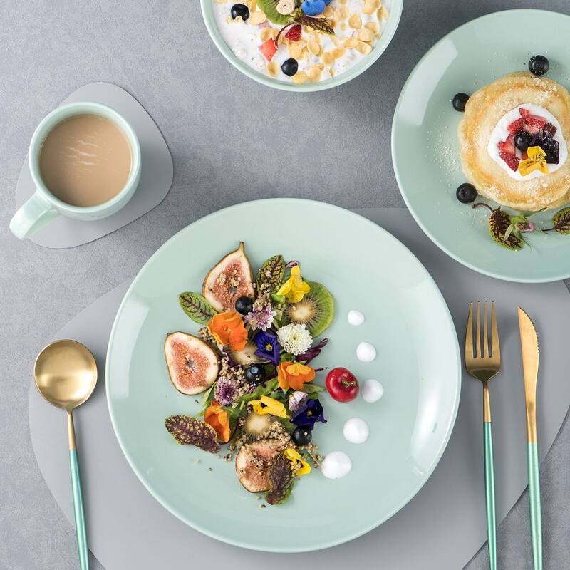 LOVECASA 16-Piece Porcelain Dinnerware Set (Service for 4) - Overstock ...