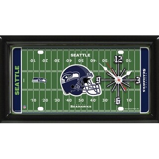 Seattle Seahawks Field Clock - Bed Bath & Beyond - 39686178