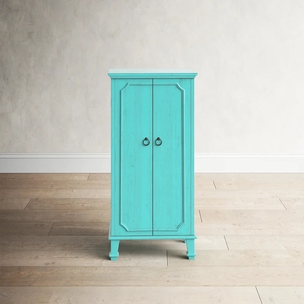 Cabby Fully Locking Jewelry Armoire Cherry by Hives and Honey