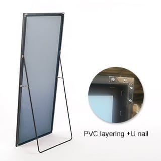 59'' x 19.7'' Full Body Mirror Full Length Floor Mirror - 59” x 19.7 ...