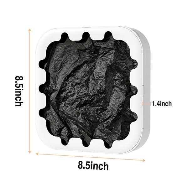 17L Intelligent Automatic Packing Trash Can, with Automatic Adsorption ...