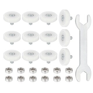 Drawer Rollers Wheel Cabinet Positioning Sliding with Screw Wrench for ...
