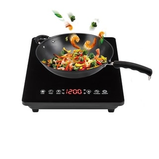 Portable Electric Induction Cooktop with Timer - Single Burner - Bed ...