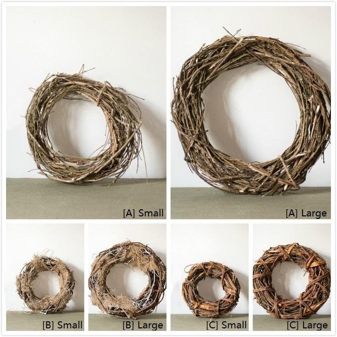 large willow wreath base