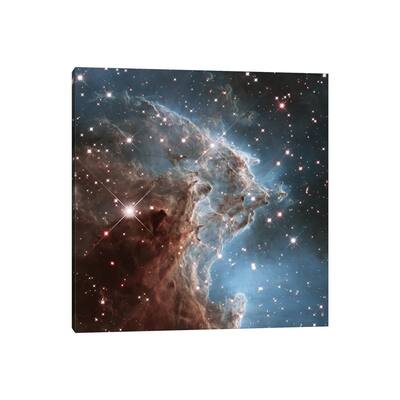 iCanvas ''Celestial Snow Angel S106 Nebula (Hubble Telescope)'', NASA ...