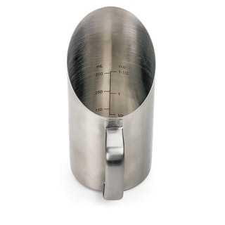 1.5-Cup Stainless Steel Measuring Scoop - Scoop & Measure - Bed Bath ...