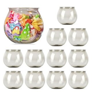 12Pcs 27 oz Mini Plastic Fish Bowls - Bed Bath & Beyond - 41187987