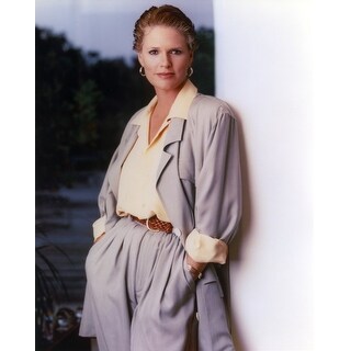 Sharon Gless in a Long Sleeve Top Leaning Portrait Photo Print - Bed ...