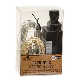 LED Patriotic Bud Lights 100ct - Bed Bath & Beyond - 36296741