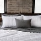 French Linen Box Stitch Quilt by BOKSER HOME - Bed Bath & Beyond - 40482690