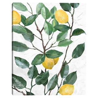 Lemon Tree by Studio Arts Canvas Art Print - Bed Bath & Beyond - 32622237