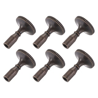 Lamp Turn Switch Knob Twist Knobs Extension 20mm Length Red Bronze 6Pcs ...
