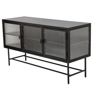 Retro Entertainment Center TV Console TV Stand with Storage Cupboard ...