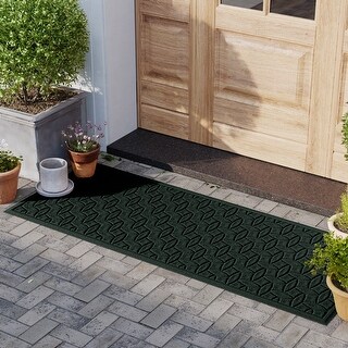 WaterHog Ellipse 22"x60" Indoor/Outdoor Runner Mat - Bed Bath & Beyond ...