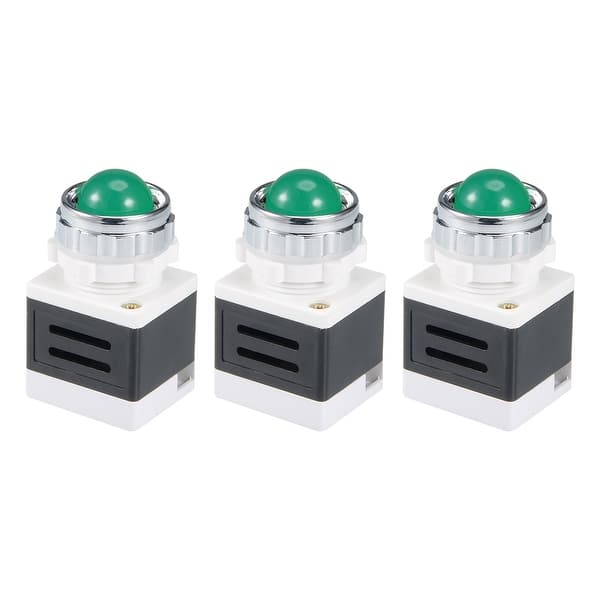 LED Indicators AC 220V, AD11-25/40 Green Signal Light, Panel Mount 1 ...