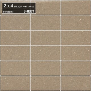 Daltile 0724MSP Modern Dimensions - 4" x 2" Straight Joint Mosaic Wall ...