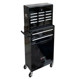Tool Chests, 8-Drawer Rolling Tool Storage Cart with Detachable Tray ...