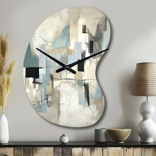 Beige And Grey Unbounded Creativity II - Abstract Painting Large Wall ...