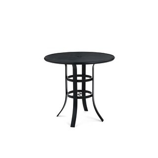 Slat Top 42" Round Bar Table - Bed Bath & Beyond - 38001197