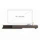 Extendable 118" Modern TV Stand with 3 Spacious Drawers, Adjustable ...