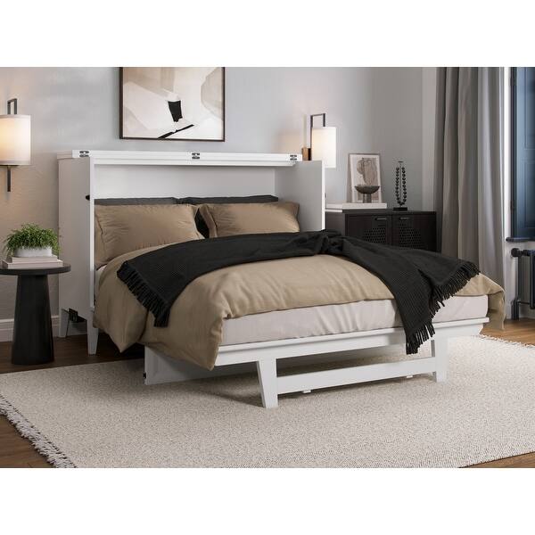 Santa Fe Murphy Bed Chest with Mattress and Built-in Charger - Bed Bath ...