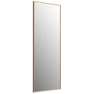 Solid Wood Frame Full-length Mirror Wall Mounted - Bed Bath & Beyond ...